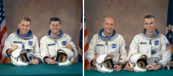 Astronauts Elliot See And Charles Bassett